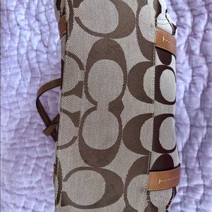 Coach | Bags | Coach Tote Bag With Silk Scarf Accessory | Poshmark